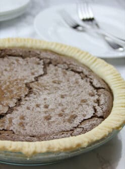 Fudge Pie - Easy and Amazing! | Southern Food and Fun