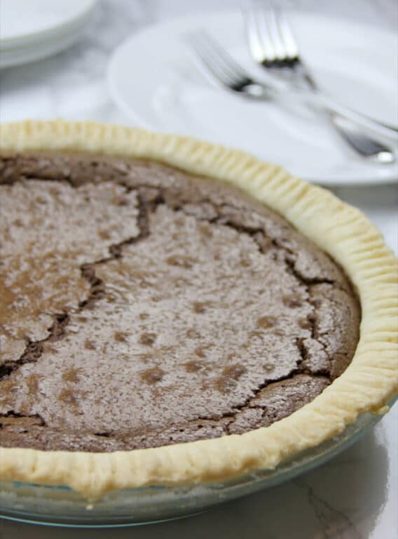 Fudge Pie - Easy and Amazing! | Southern Food and Fun