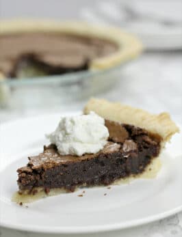 Fudge Pie - Easy and Amazing! | Southern Food and Fun