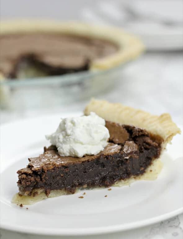 Fudge Pie - Easy and Amazing! | Southern Food and Fun