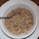 Quick and Easy Apple Cinnamon Oatmeal in the Microwave