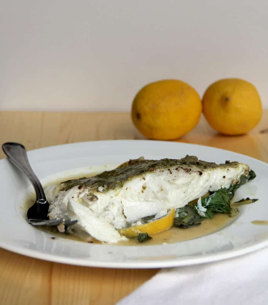 Halibut in Parchment Packets