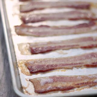 Oven Cooked Bacon - No Mess and Still Crispy! | In a Southern Kitchen