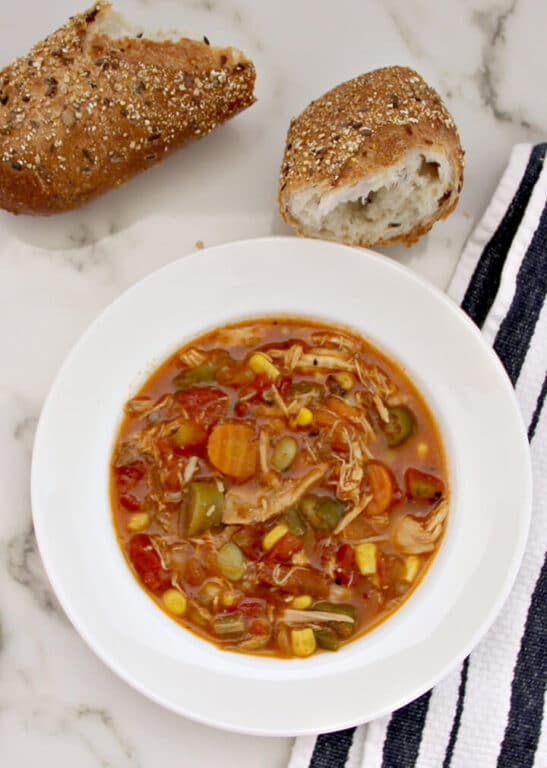 Chicken Vegetable Soup - Southern Food and Fun