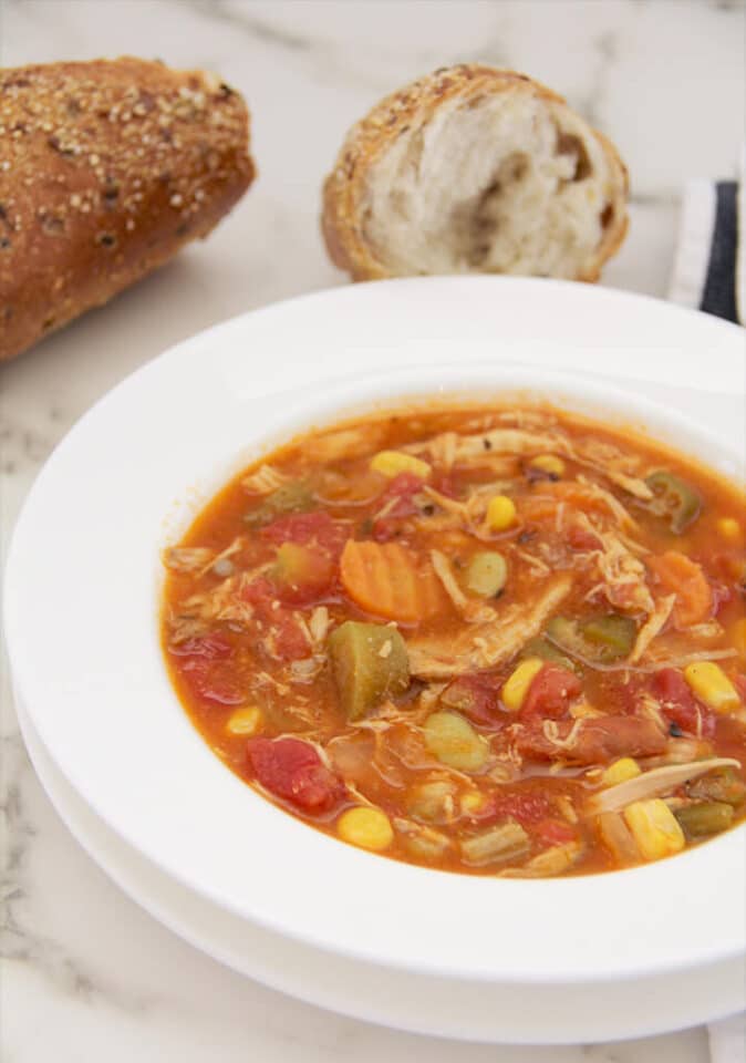 Chicken Vegetable Soup - Southern Food and Fun