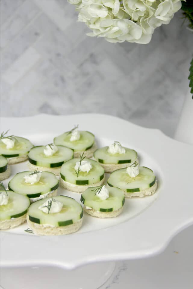 Cucumber Tea Sandwiches - Classic and Simple Elegance!
