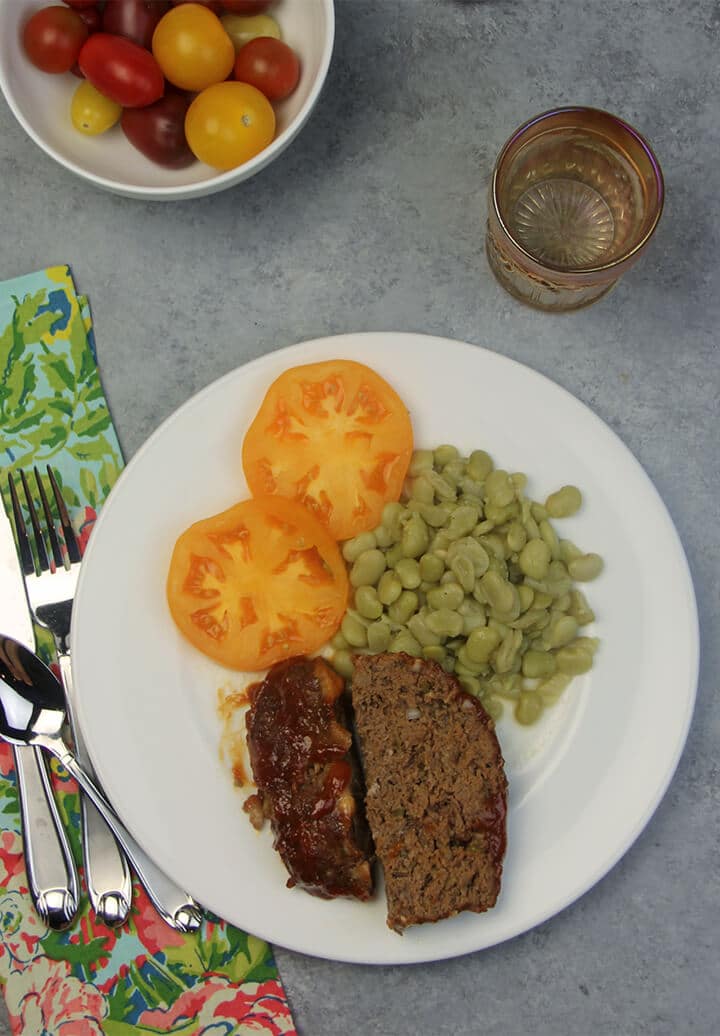 Southern Meatloaf Recipe with Brown Sugar Glaze