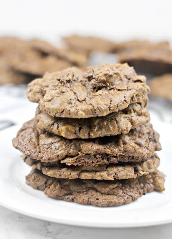 Chocolate Peanut Butter Chip Cookies | Southern Food and Fun