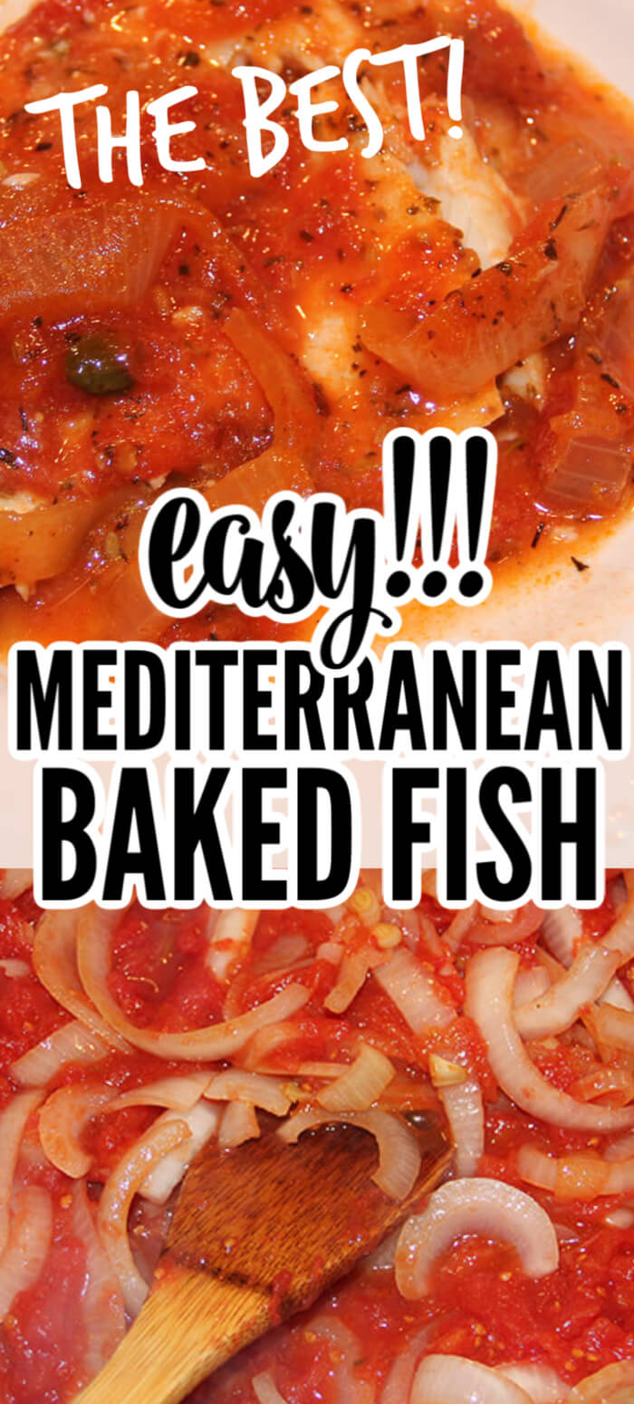 Mediterranean Fish Recipe — Ready in One Hour or Less!