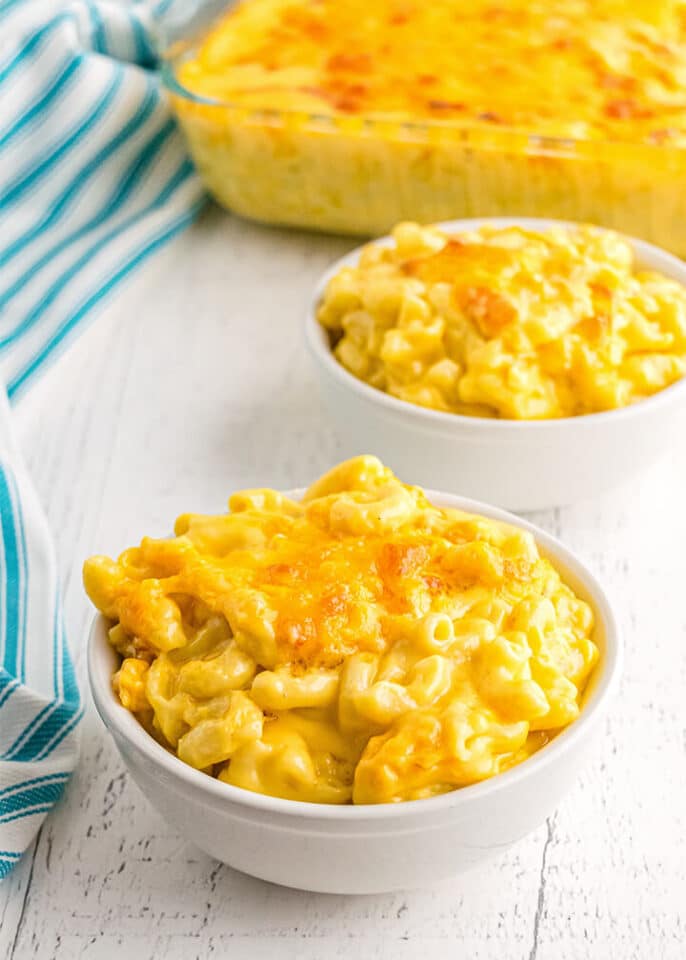 Mac and Cheese with a Creamy Cheese Sauce is The Best!