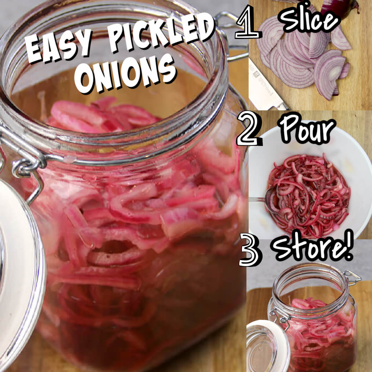 Pickled Red Onions Ready in Minutes - Easy Recipe!