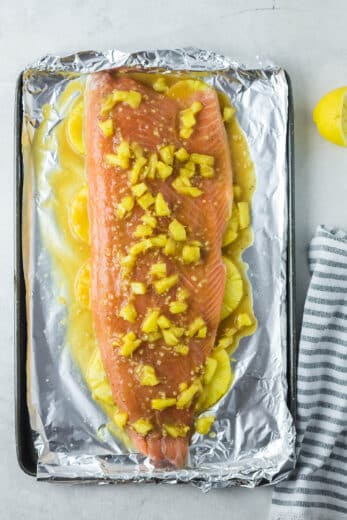Pineapple Salmon - Southern Food and Fun