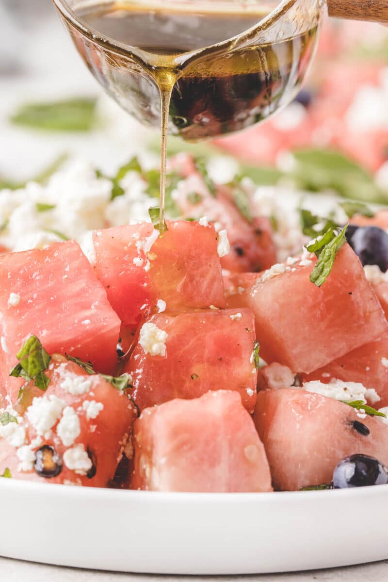 Watermelon Salad with Basil