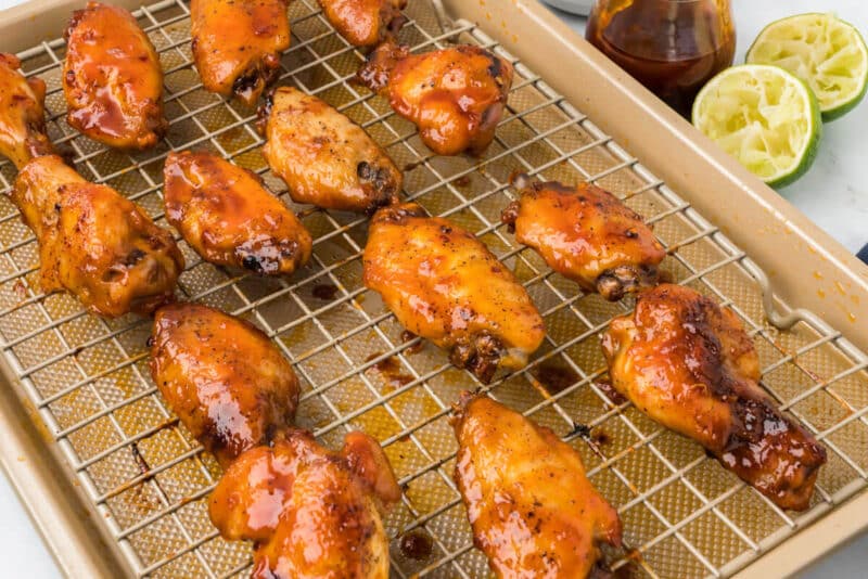 Honey Garlic Wings - Southern Food and Fun
