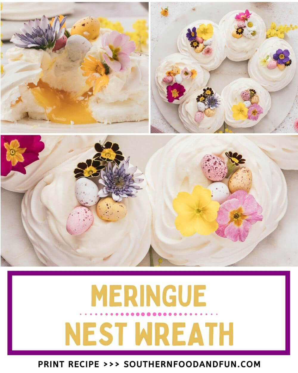 Meringue Nests - Gorgeous Dessert!