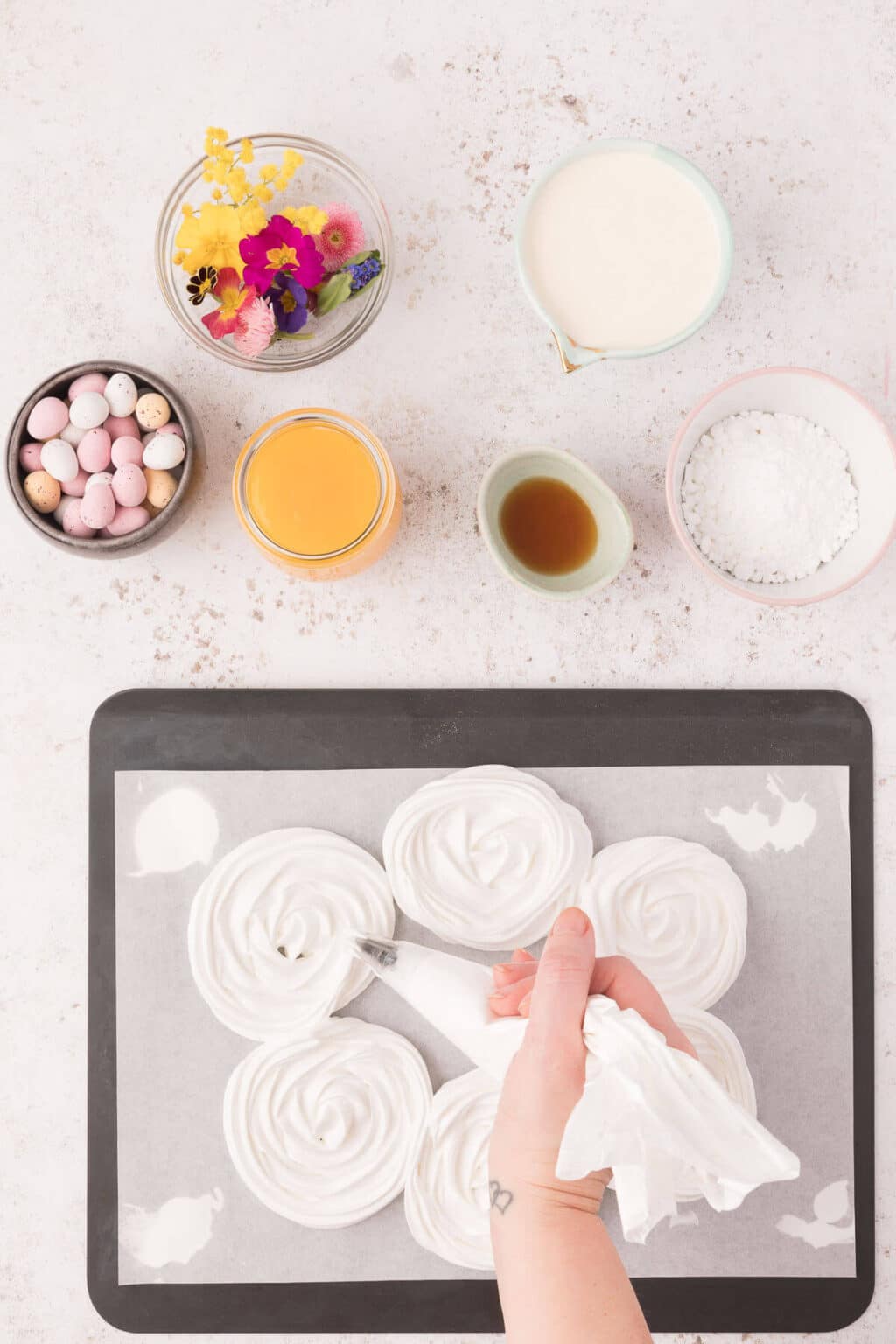 Meringue Nests - Gorgeous Dessert!