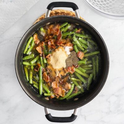 Old Fashioned Green Beans with Bacon - Southern Food and Fun