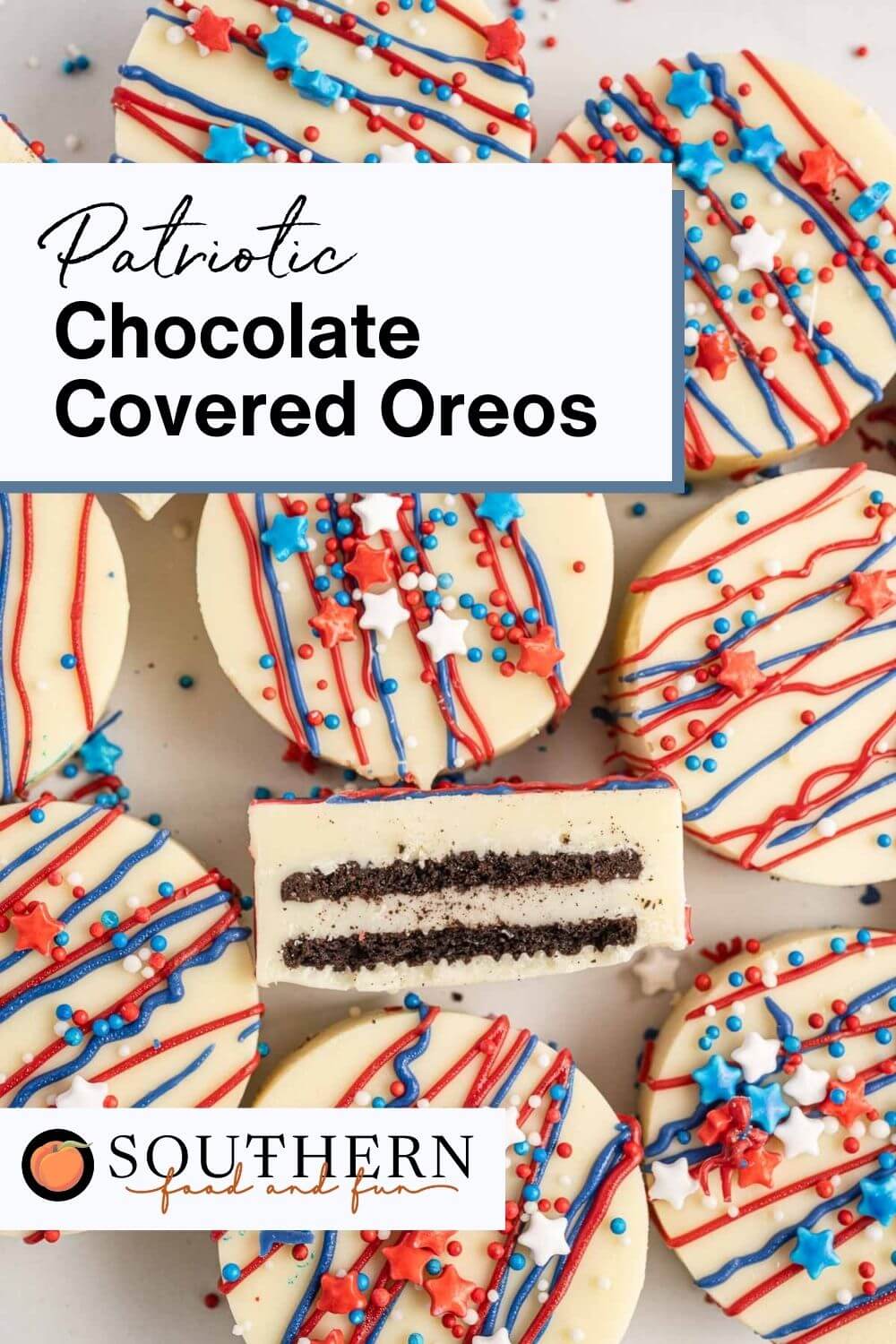 White Chocolate Covered Oreos - Southern Food and Fun