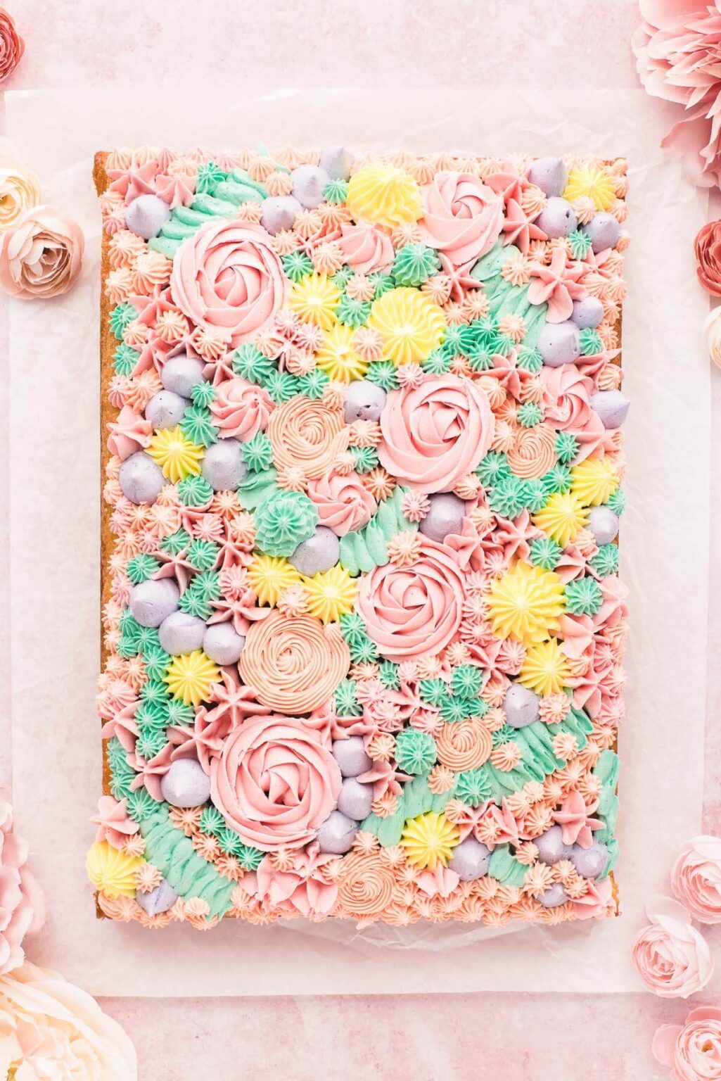 Floral Cake Recipe - Southern Food and Fun