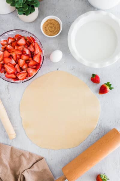 Baked Strawberry Pie - Southern Food and Fun