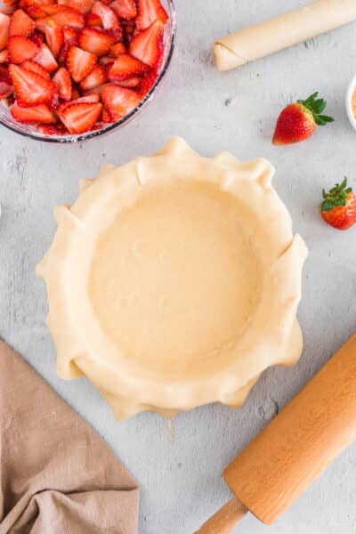 Baked Strawberry Pie - Southern Food and Fun