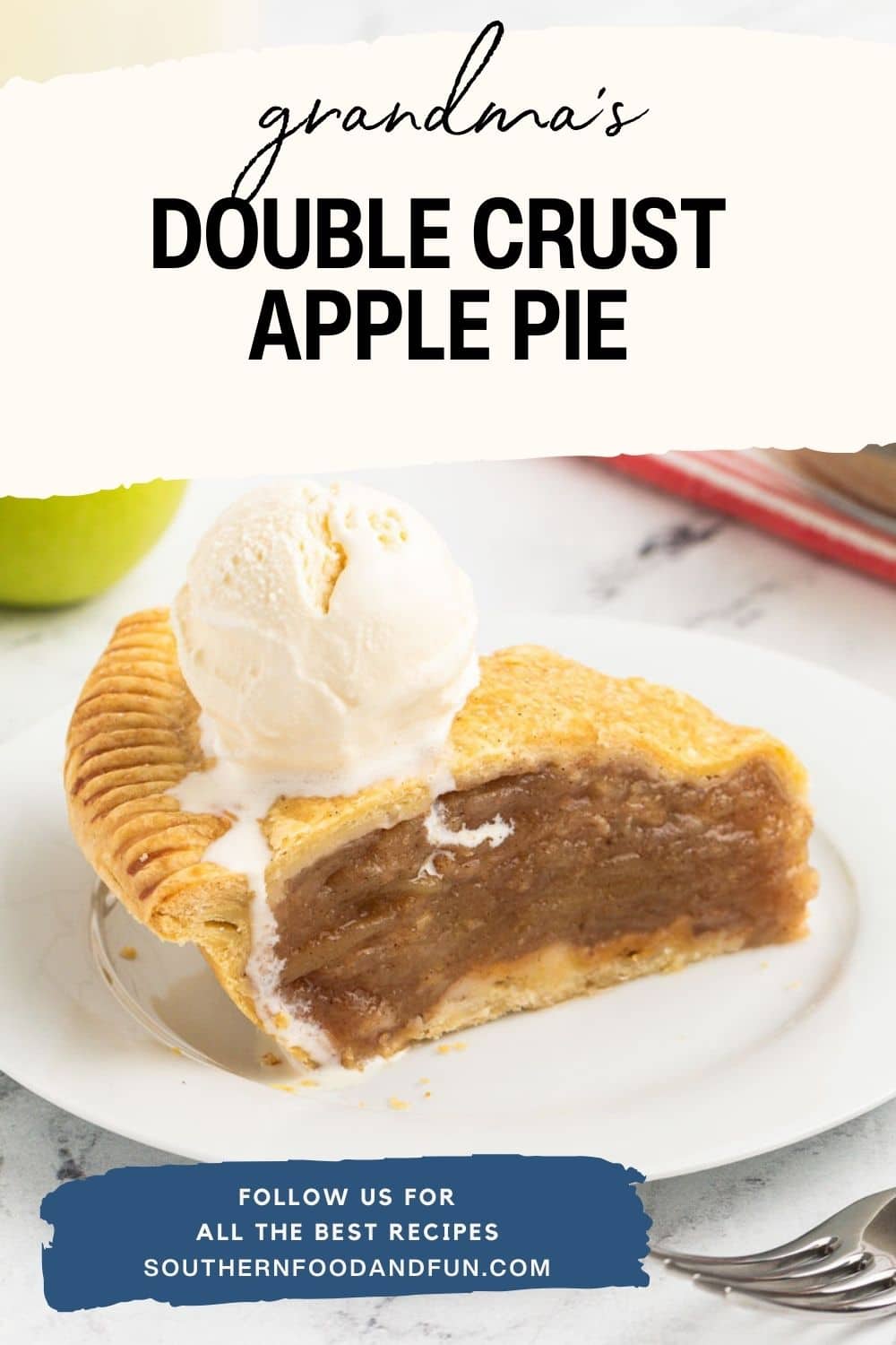 Double-Crust Apple Pie - Southern Food and Fun