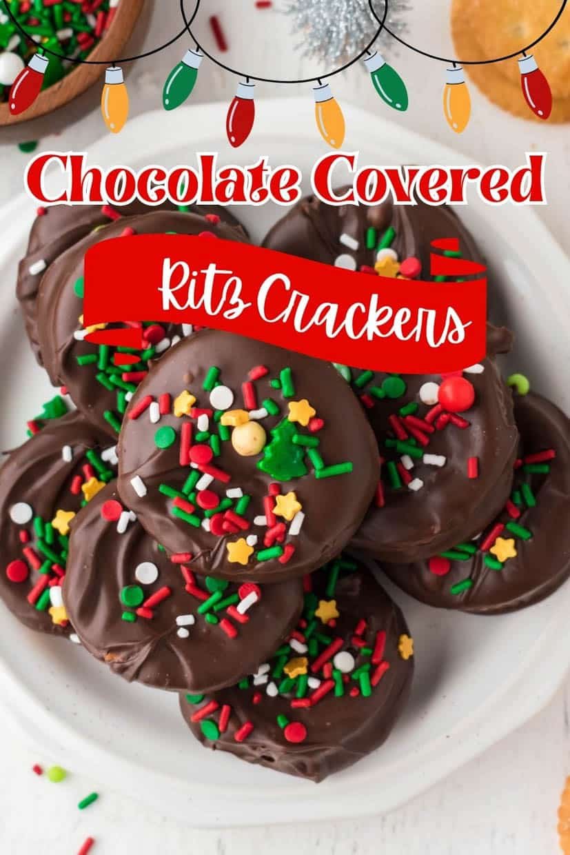 Chocolate Covered Ritz Crackers - Southern Food and Fun