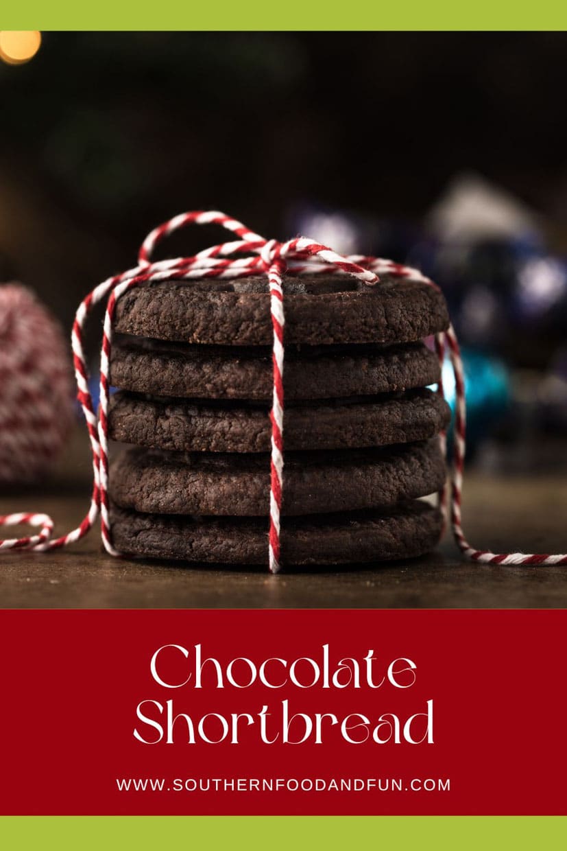 Chocolate Shortbread Cookies Recipe - Southern Food and Fun