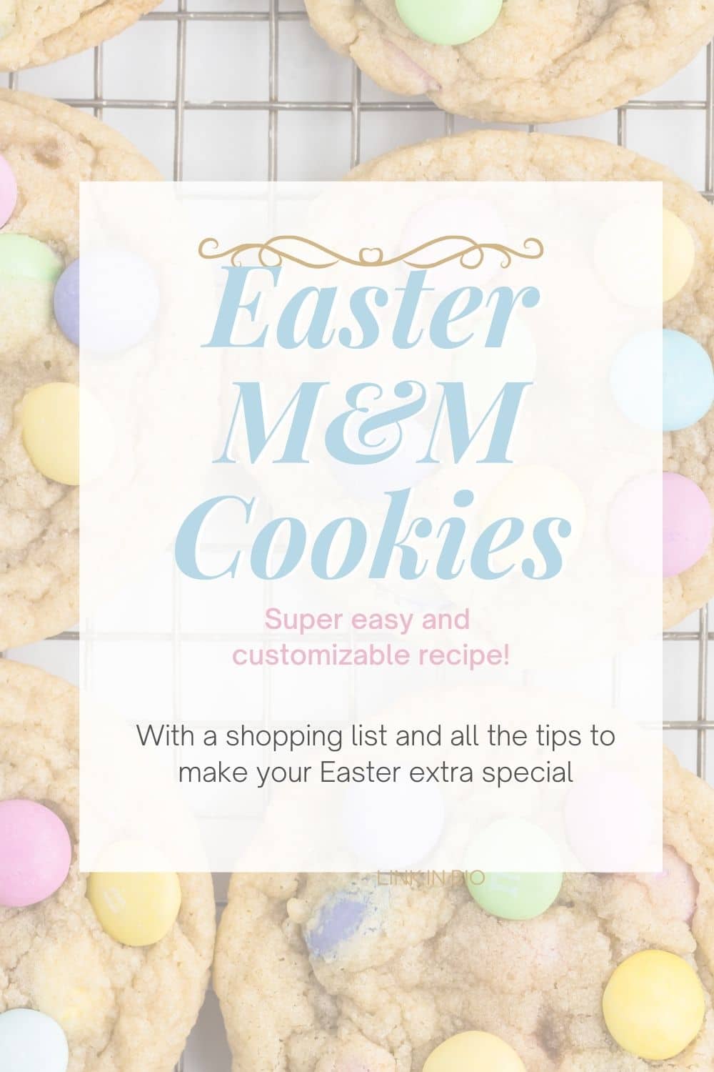 Easter M&M Cookies - Southern Food and Fun