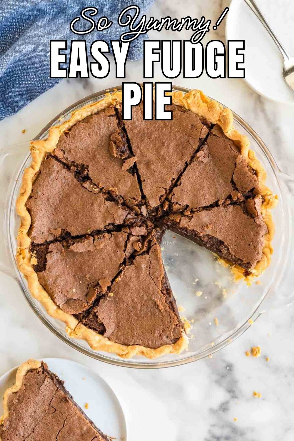 Fudge Pie Recipe - Southern Food and Fun