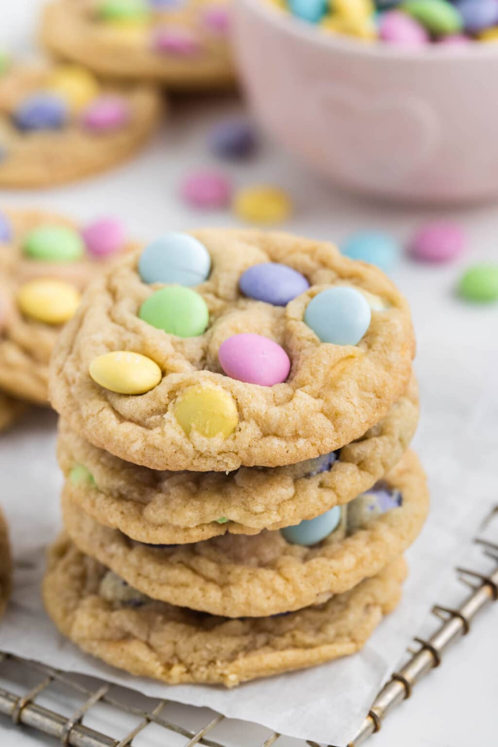 Easter M&M Cookies - Southern Food and Fun