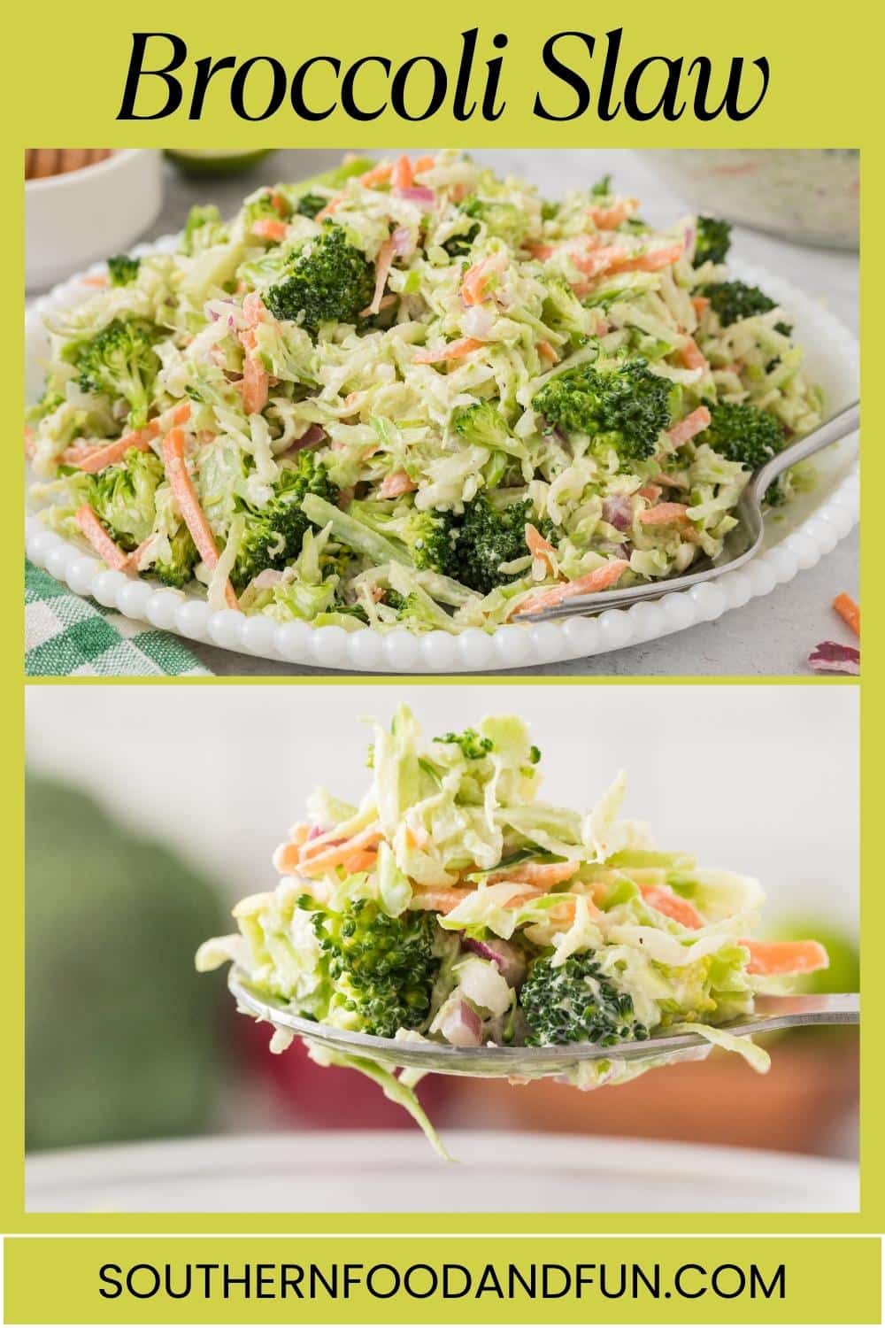 Easy Broccoli Slaw