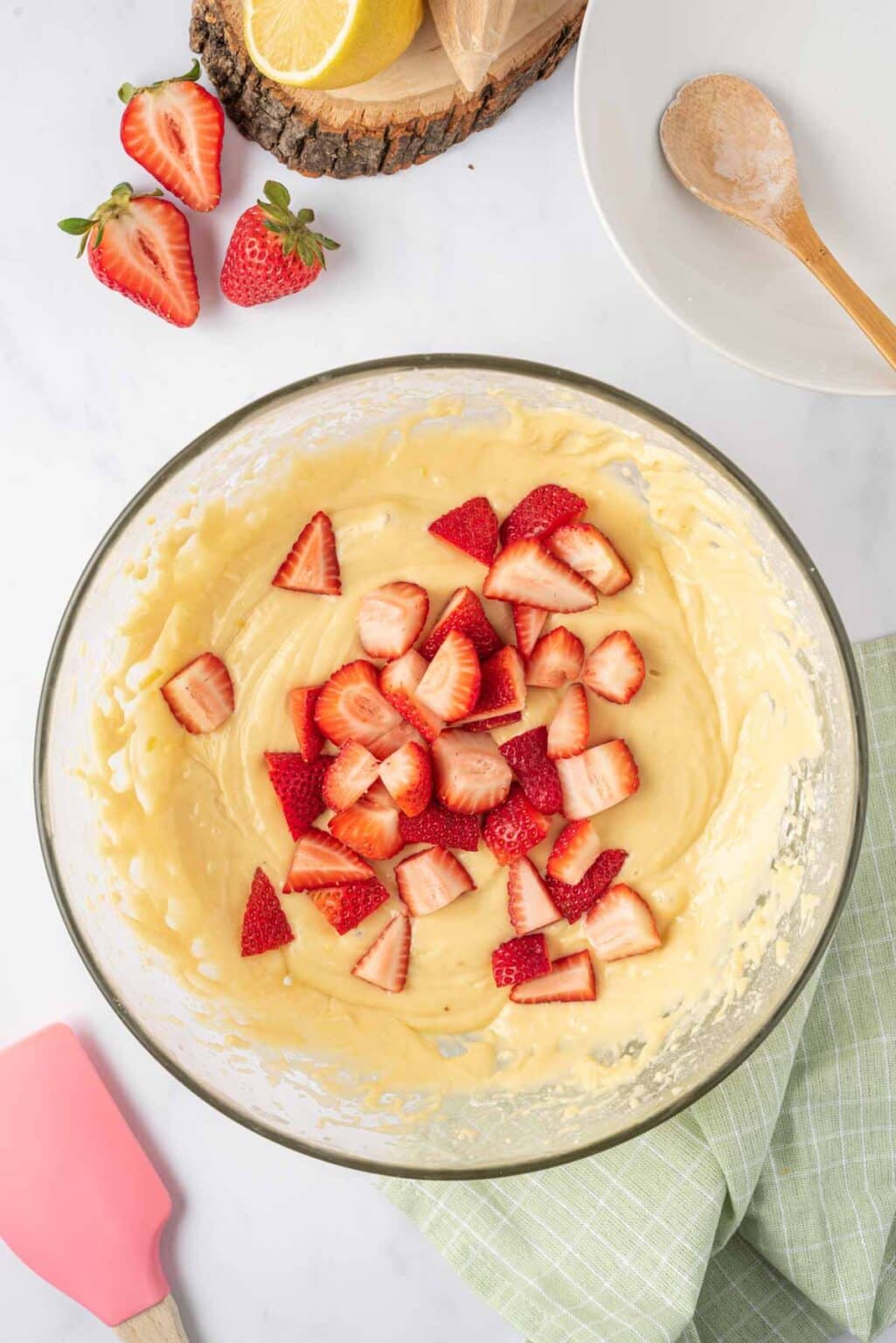 Strawberry Loaf Cake - Southern Food and Fun