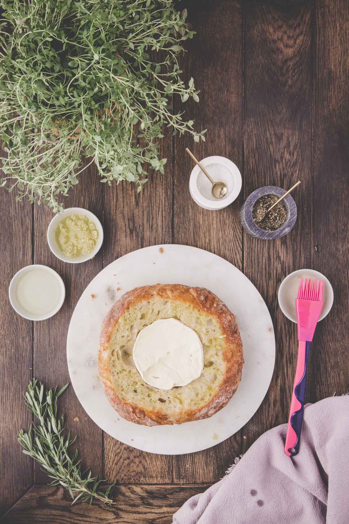 Baked Brie Bread Bowl - Southern Food and Fun