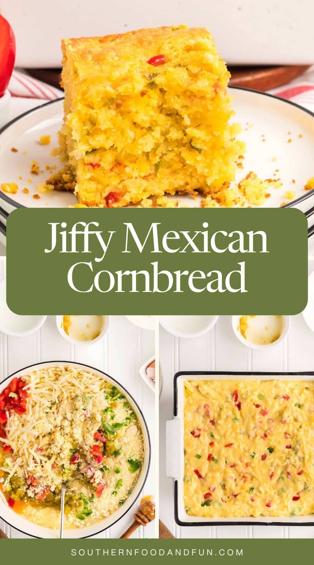 Jiffy Mexican Cornbread Recipe - Southern Food and Fun