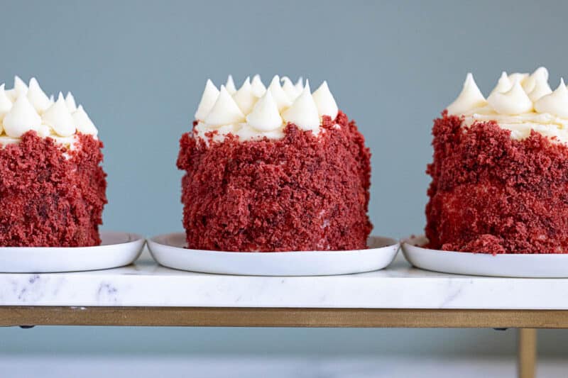 Mini Red Velvet Cakes - Southern Food and Fun