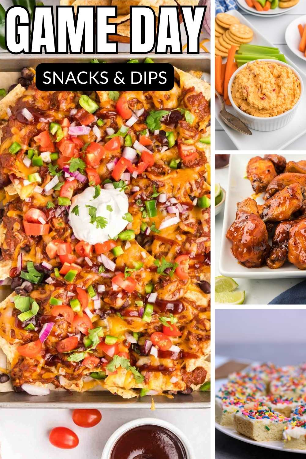 Game Day Snacks and Dips - Southern Food and Fun