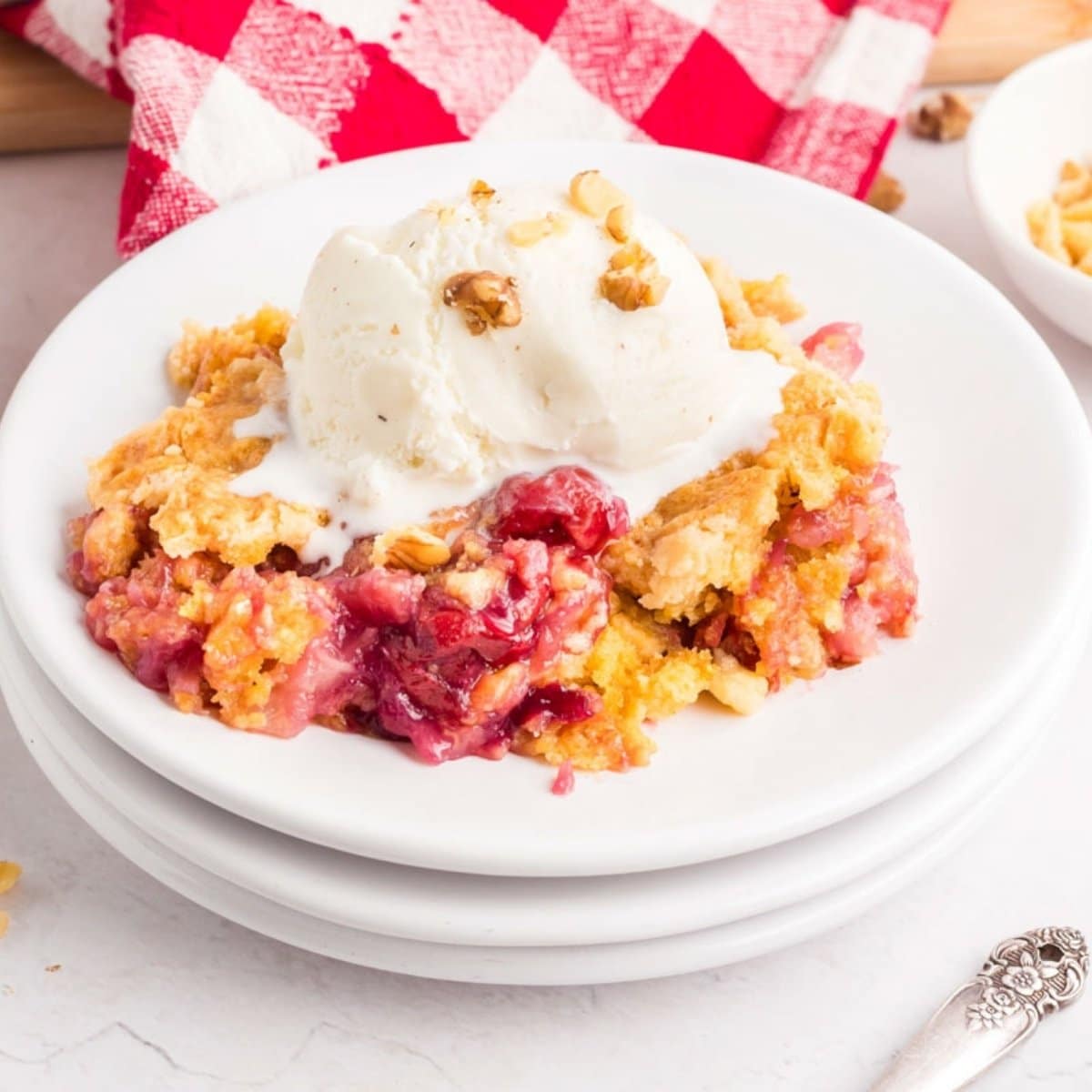 Cherry Pineapple Dump Cake (Easy 5-Ingredient Recipe)